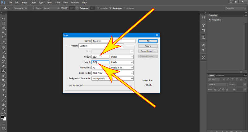 How to Make a Simple App Icon [Step By Step] - Techpass Master