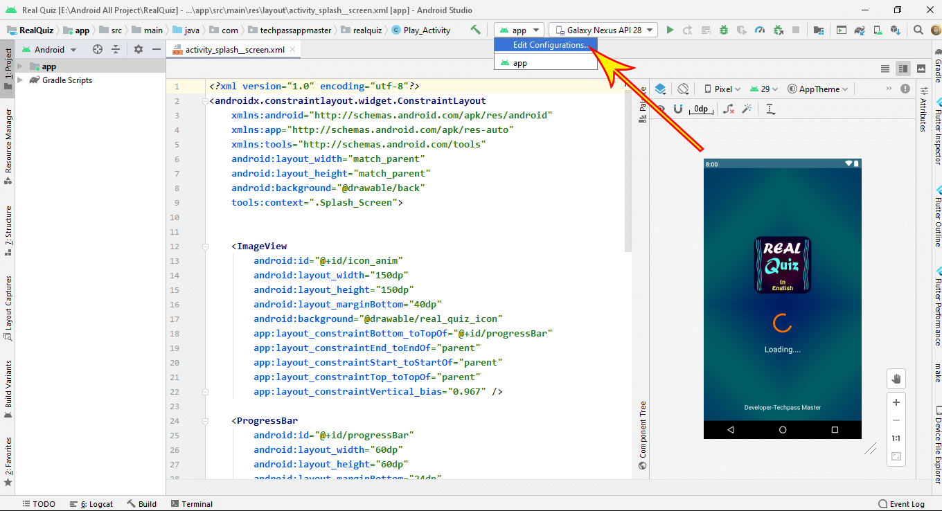 How to design app UI for Quiz App [Step By Step] - Techpass Master
