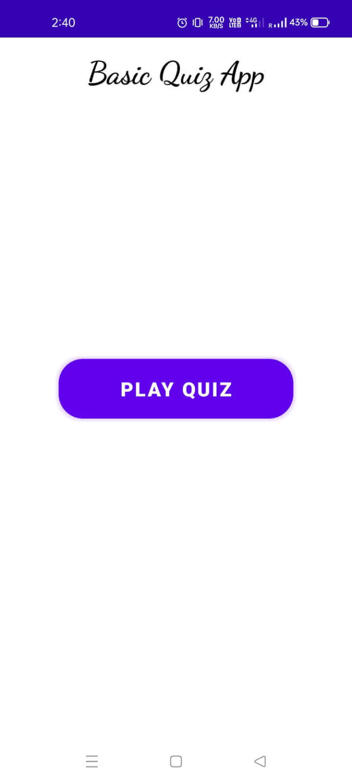 Kotlin Android Quiz App in Android Studio - Techpass Master